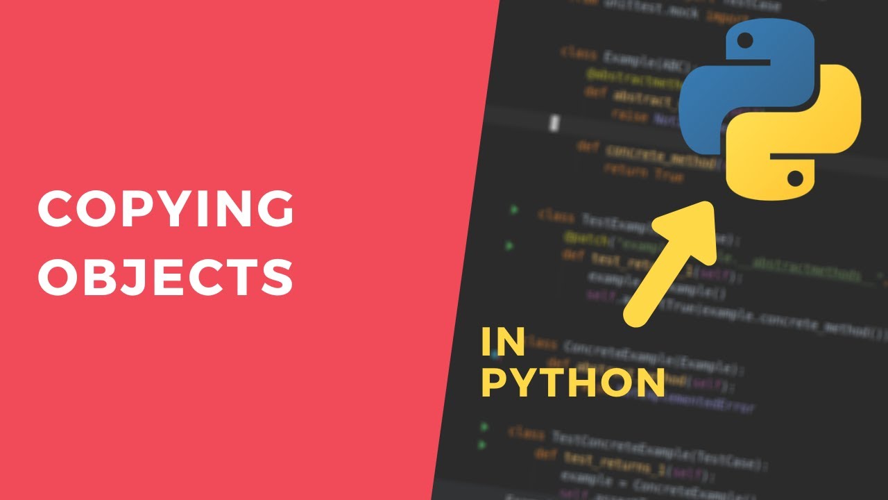 Copying objects - 1 Minute Python Tutorial #shorts