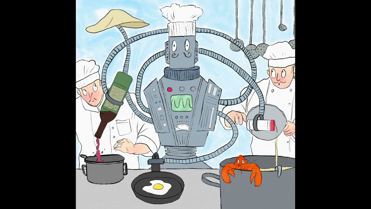 Robot Chef (GIF Animation)