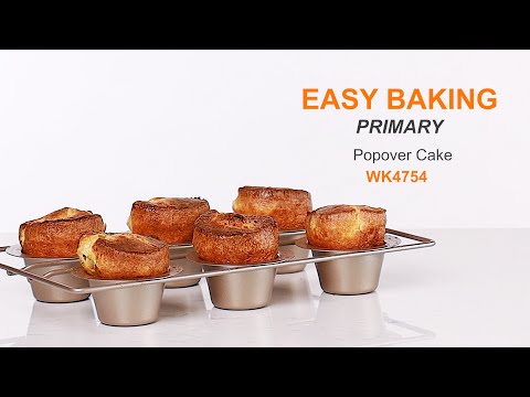 How To Make Popover Cake Simply丨Easy Baking (WK4754)