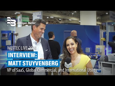 The Role of Data in the Water Management Process | WEFTEC Live24 | Badger Meter
