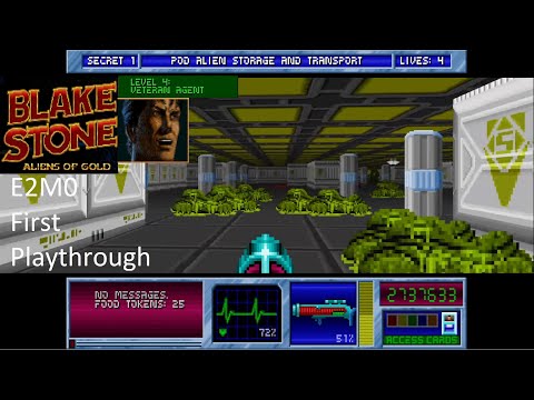 Steam Community :: Video :: Blake Stone: Aliens of Gold E2M0, Veteran ...