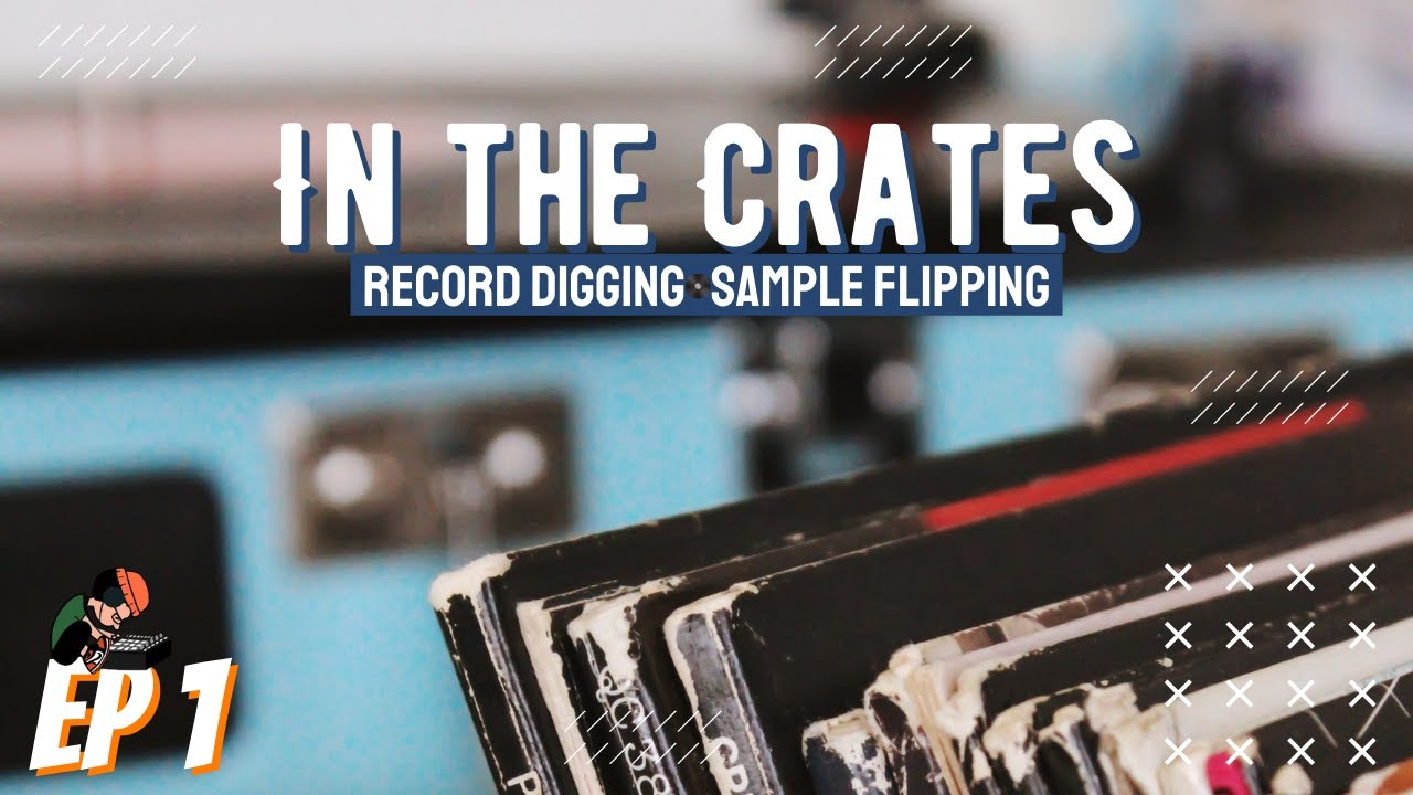 In The Crates Ep:1 Toronto Downtown Record Show // Record Digging Sample Flipping