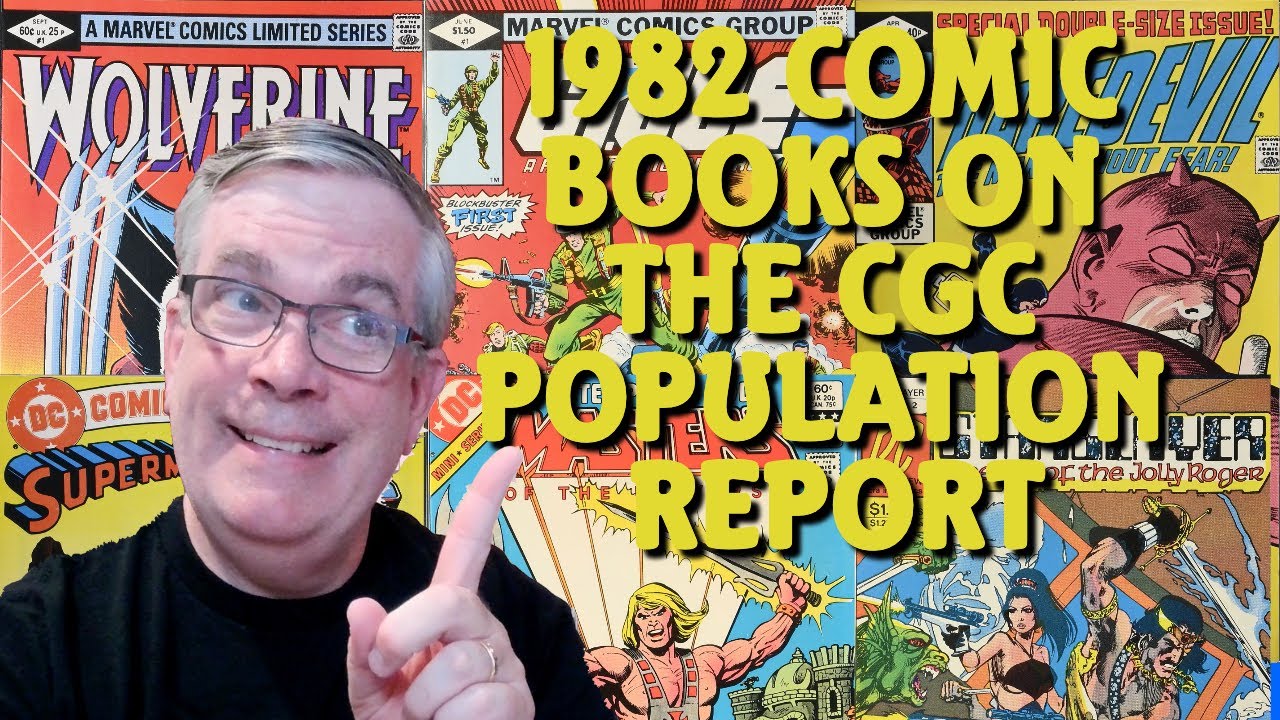 1982 Comic Books on the CGC Population Report