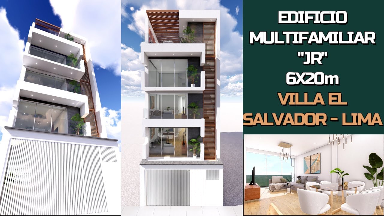 JR MULTIFAMILY | 6X20 | VILLA EL SALVADOR LIMA #architecture #design #education #viral