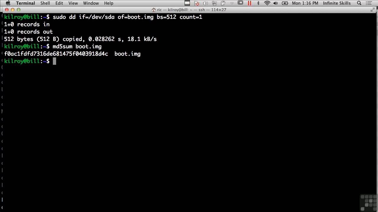 Learning Computer Forensics Tutorial | UNIX Tools