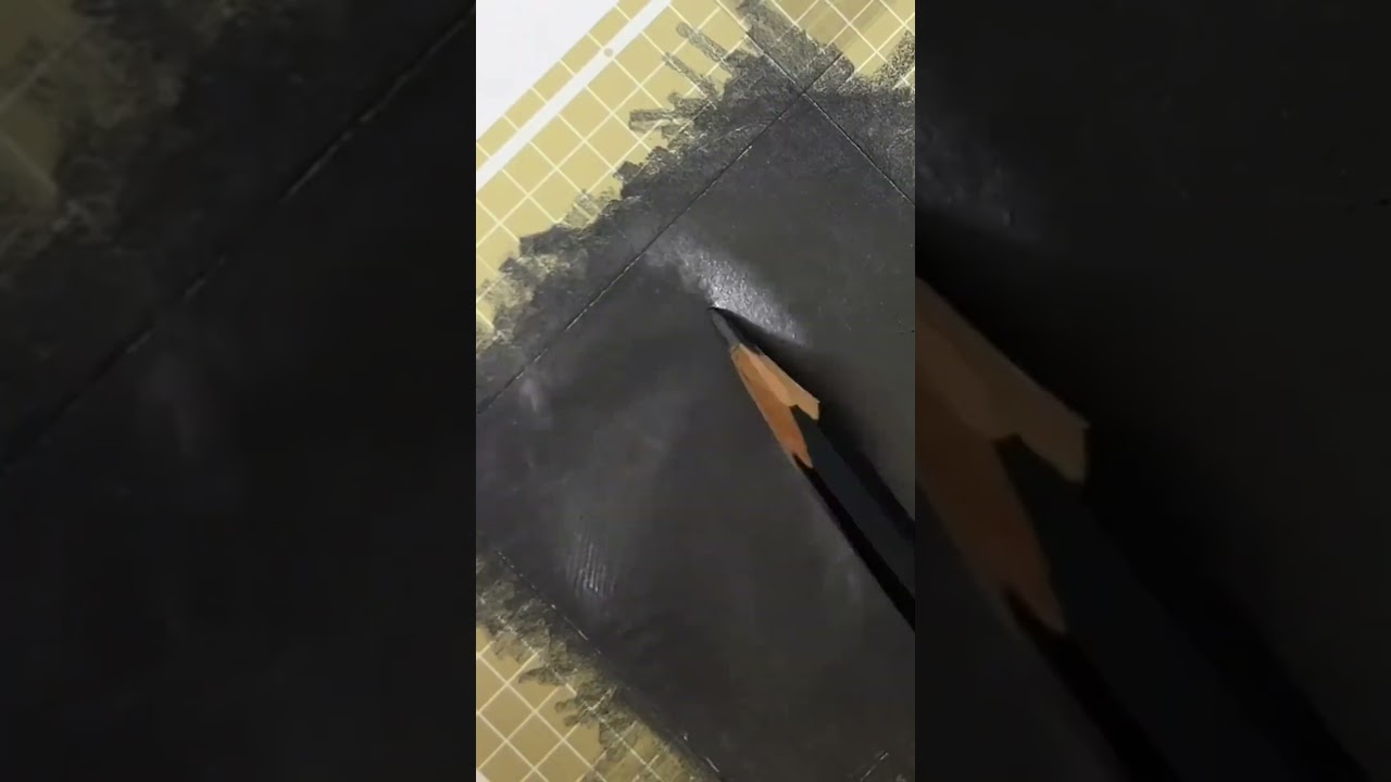 Challenge yourself to draw a mirror with a pencil for 5 hours #Draw a mirror on paper #Non