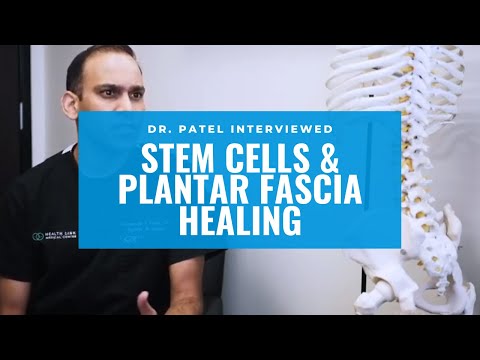 Dr. Heidi interviews Dr. Patel: Cells Therapy, Physical Therapy and Plantar Fascia Healing!