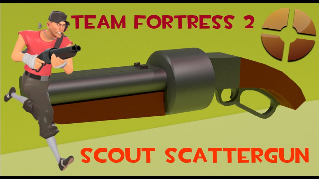 Making Scout's Stock Scattergun In Blender 2.83!