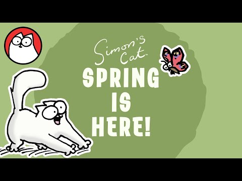 Simon's Cat - Spring Is Here - Past…: English ESL video lessons
