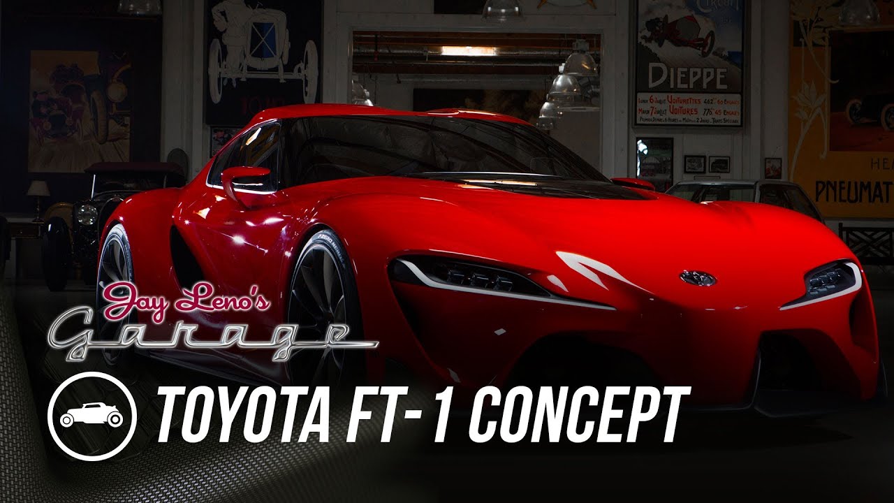 Jay Leno Giving a Tour of the Toyota FT-1 Concept - autoevolution