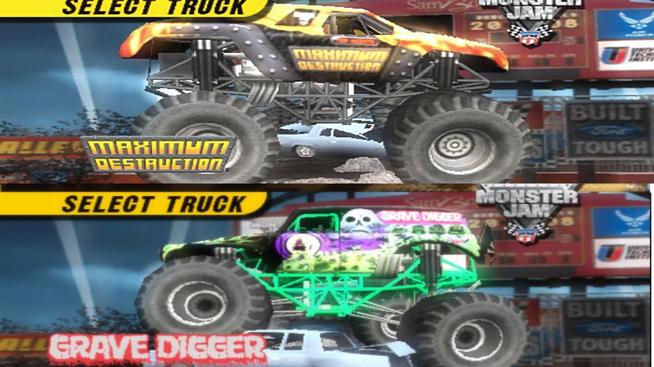 Monster Jam: Urban Assault - ALL TRUCKS (PS2, PC, Wii, PSP, DS)