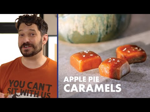 Apple pie caramels – easy, home-made recipe