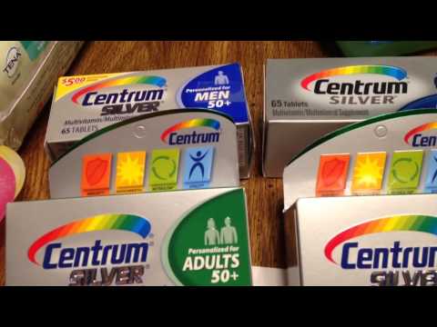 Centrum Silver Vitamins @ Rite Aid Were $2.99