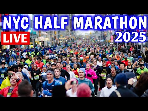 🥇 LIVE: NYC Half Marathon 🏃🏽♂️ 2025 United Airlines NYC Half Marathon 🏃🏽