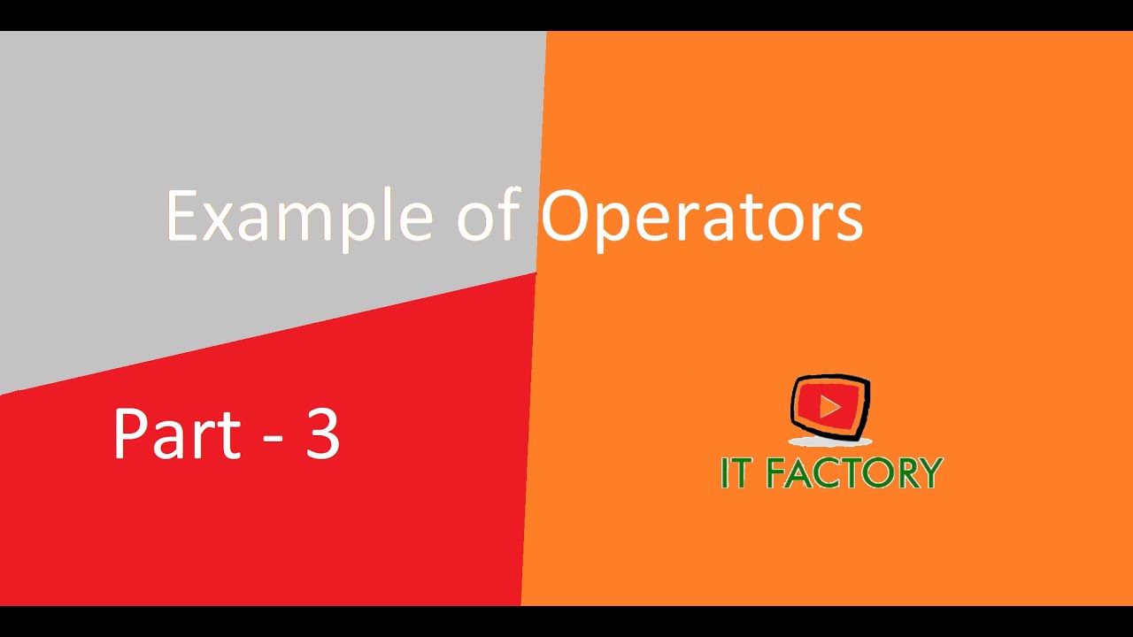 Bitwise Operators Examples (Java Program - 6)