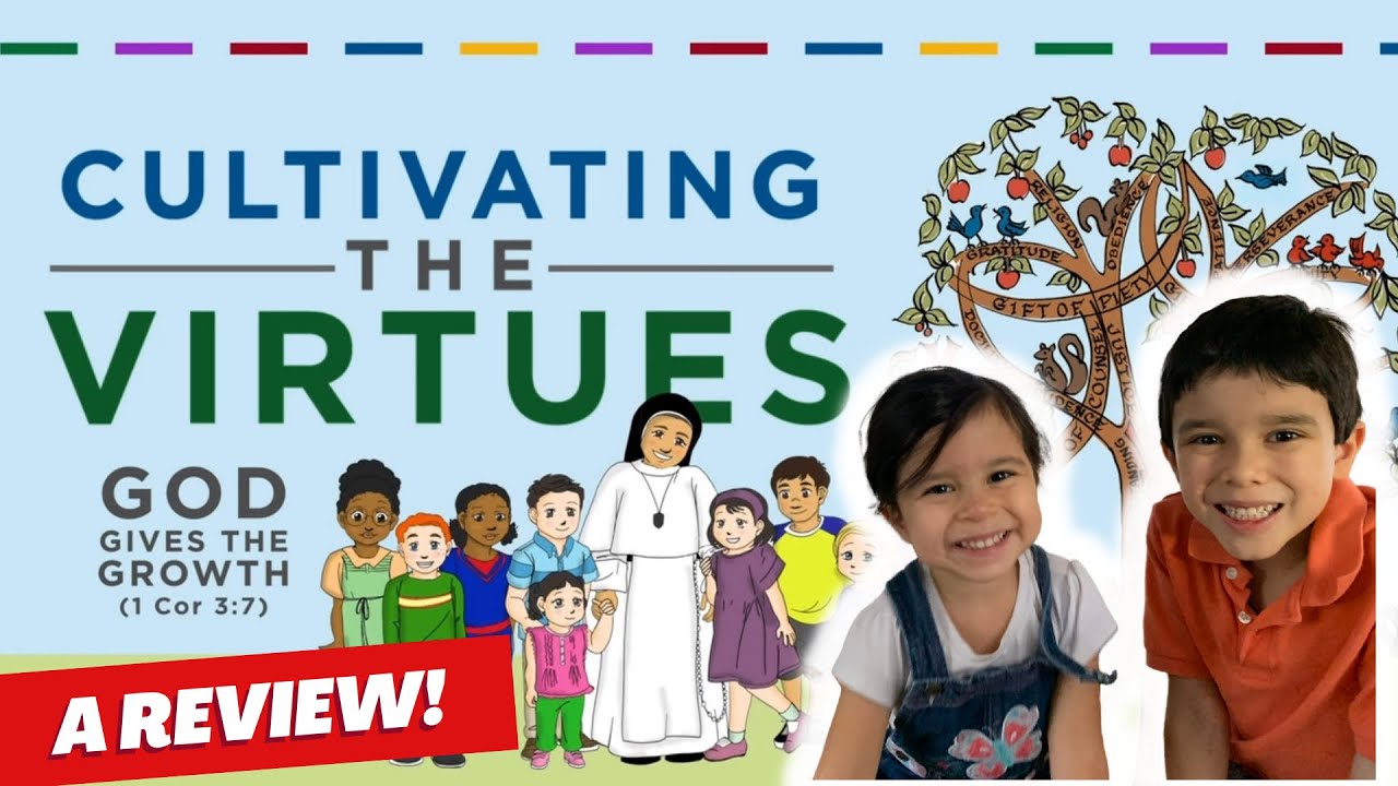 🙏🏻The BEST WAY to teach CATHOLIC VIRTUES to Children! (Easy, Homeschool Curriculum with no prep)💖