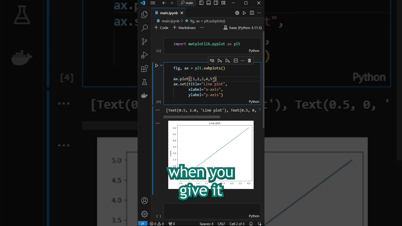 Plotting Your First Figure in Python | Matplotlib tutorials #python  #programming  #coding