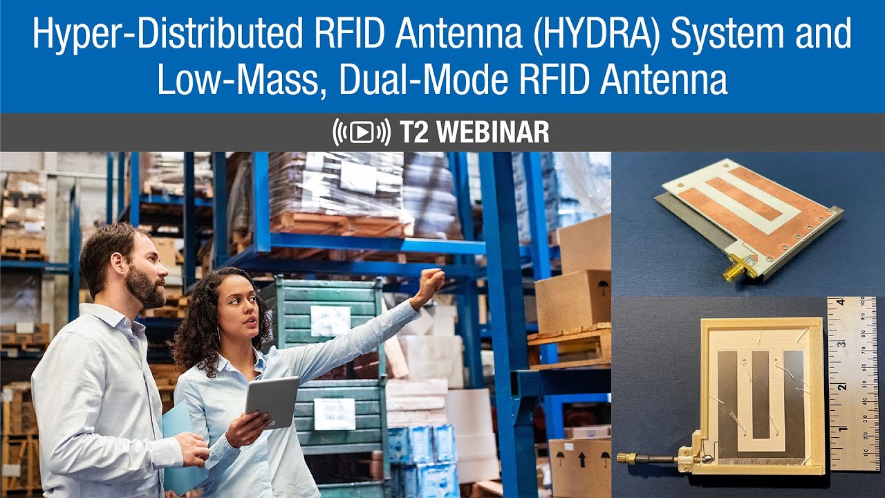NASA’s Hyper Distributed RFID Antenna (HYDRA) System Webinar