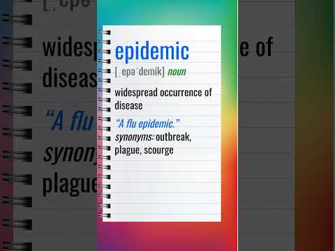 EPIDEMIC (C1 Advanced) Learn English Vocabulary