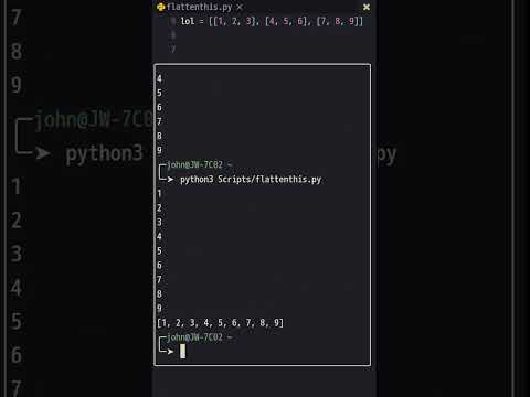 Flatten Lists of Lists with |Itertools CHAIN