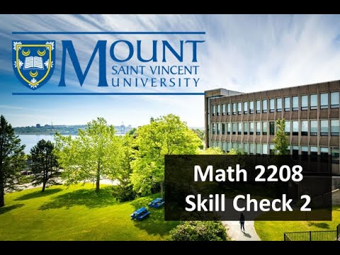 Math 2208 Fall 2024, SkillCheck02, Five Number Summary
