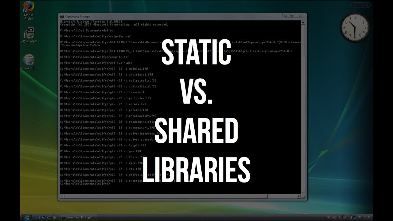 Static vs. Shared Libraries