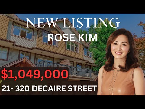#21 - 320 Decaire Street, West Coquitlam | New Listing Rose Kim Realty Group