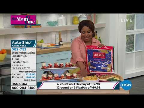 Stonington Maine Lobster Co. 6count 45 oz. Lobster Tails