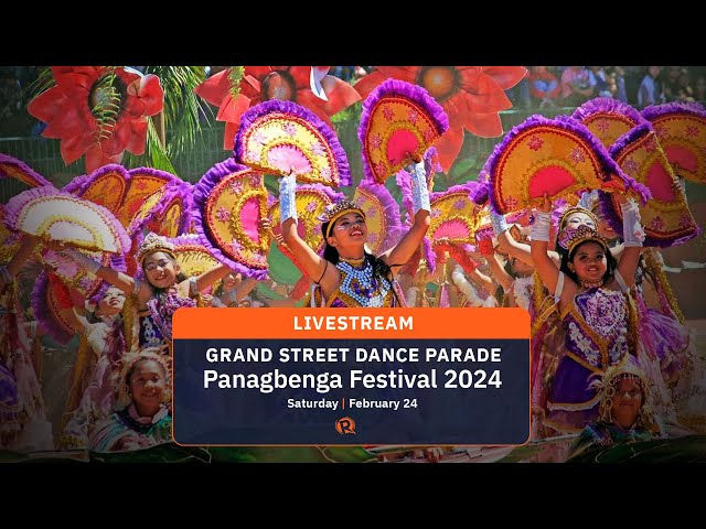LIVESTREAM: Baguio flower festival street dance parade for Panagbenga 2024