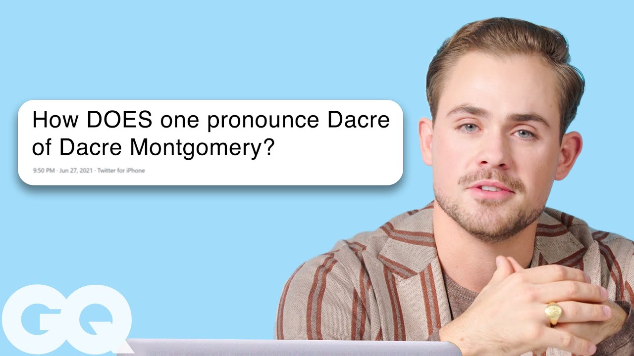 Dacre Montgomery Replies to Fans Online | Actually Me