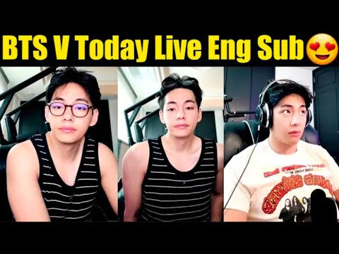 🔴[ENG SUB] BTS V Full WEVERSE Live Today(20.06.2025) 🔴  BTS V Live Today 💜BTS Taehyung Lve Today