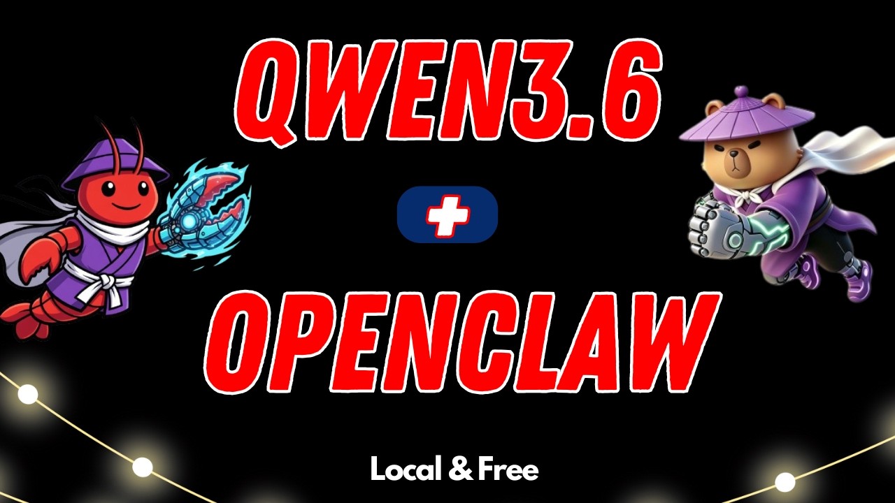 Qwen3.6-35B-A3B + OpenClaw - Agentic Coding Locally for Free