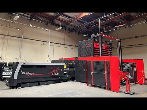 { Group of lots: 321, 322, 323, 324, 325, 326 } AMADA AMS 3015 CLT ...