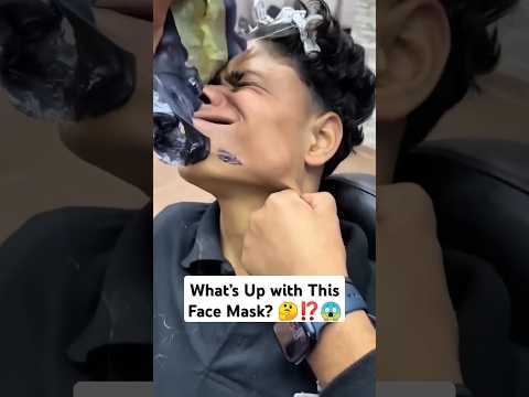 What’s Up with This Face Mask? 🤔⁉️😱 #shorts #funny #dubbing