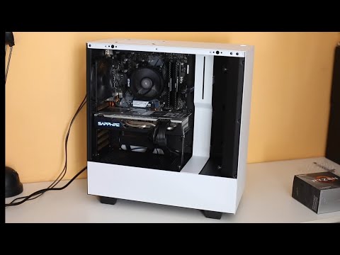 Building a Gaming PC with AMD Ryzen 5 3600 and a NZXT H510 case