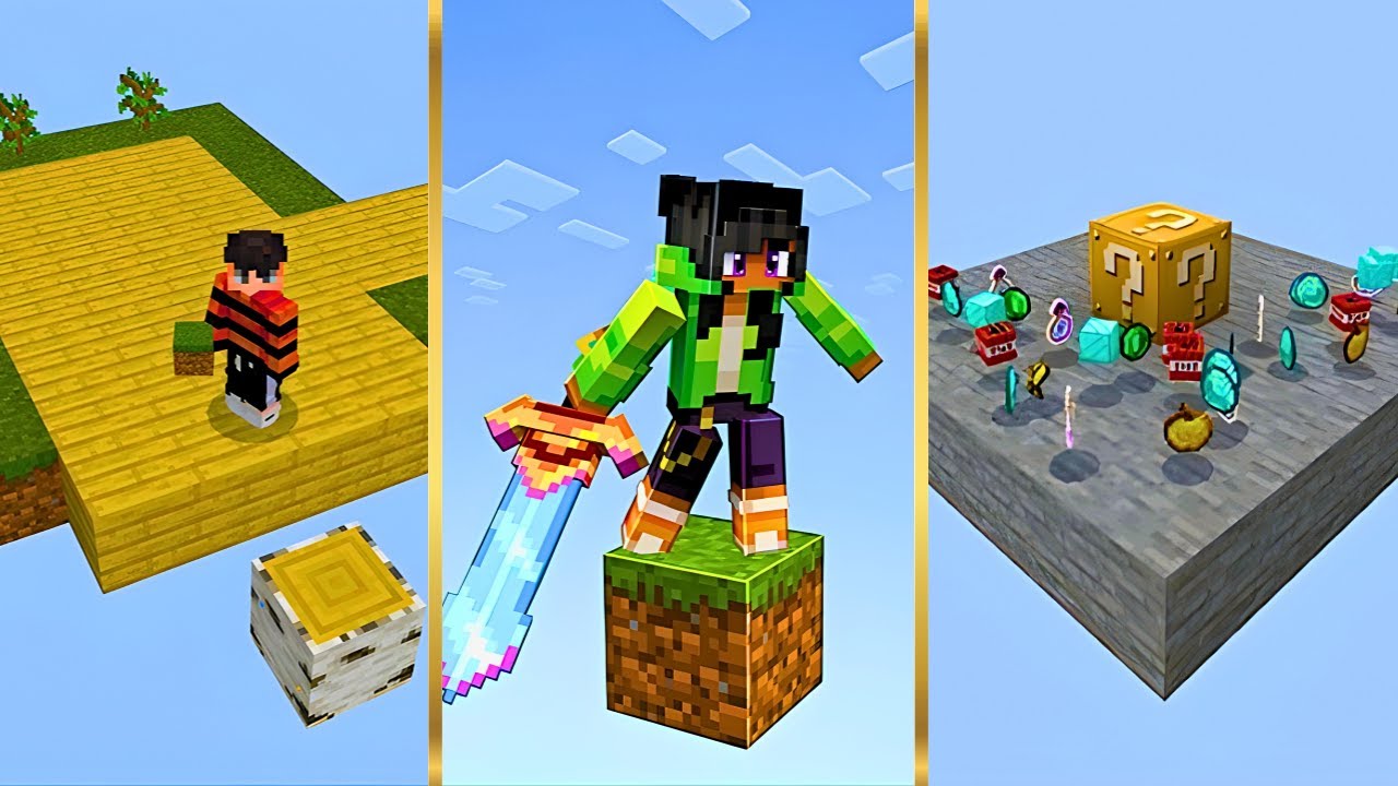 The 6 BEST One Block Add-ons on Bedrock in 2025!