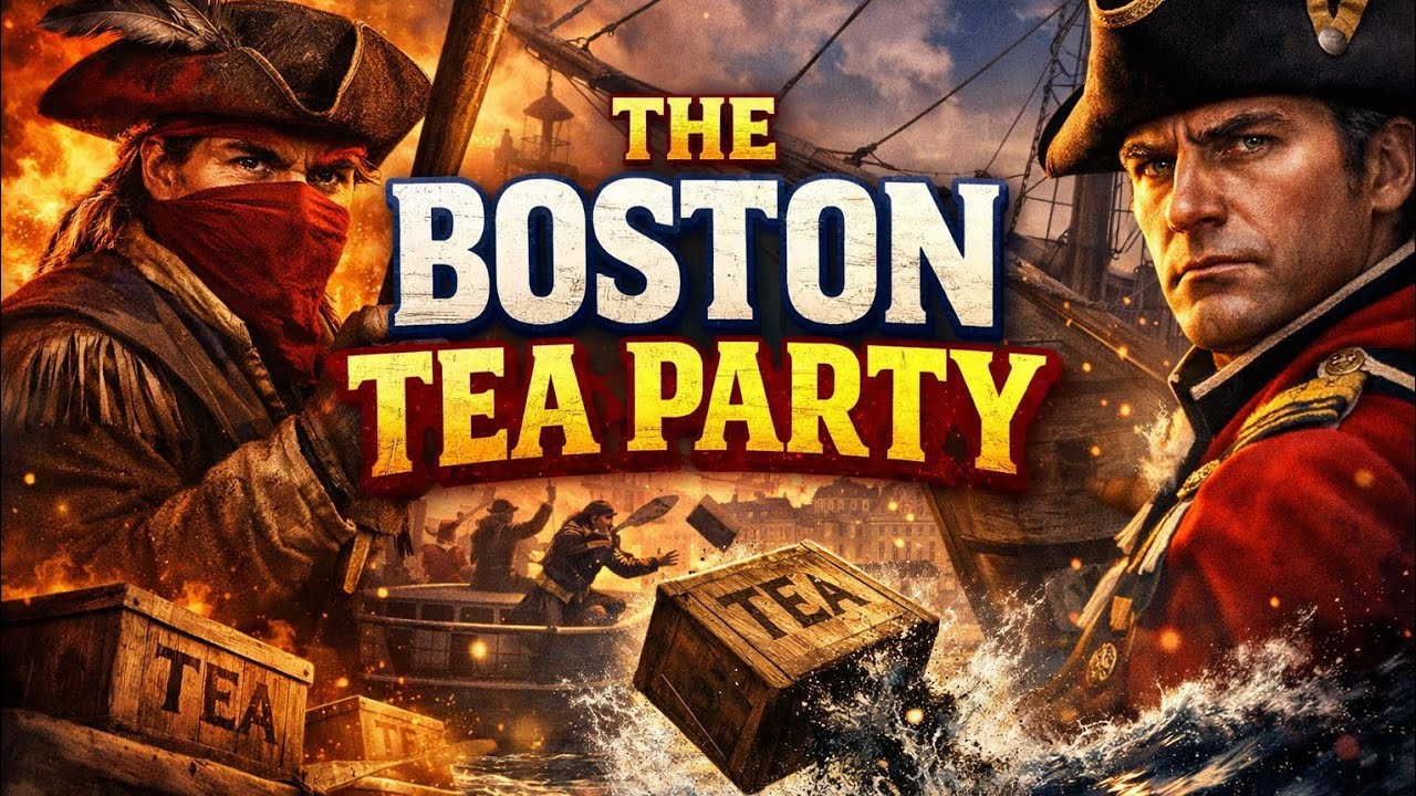 Boston Tea Party/How One Bold Protest Sparked a Revolution | Boston TeaParty Explained/UrbanNomadUSA