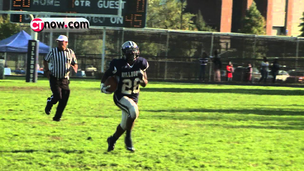 Andre Anderson 54 yard TD run for the Hillhouse Academics
