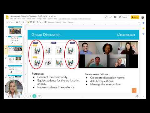 Exploring the four modalities of a Blended Learning Arc
