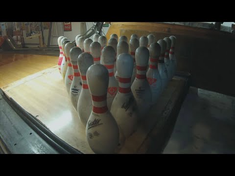 Project Reveal ! 3pm CST  Mike, Rob and A-A-Ron - Garage Bowling Alley - Brunswick pinsetter AMF