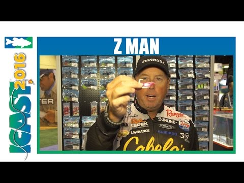 Z-Man EZ Shrimpz & EZ Rigged Shrimpz with David Walker | ICAST 2016