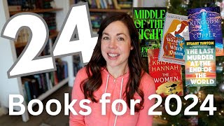 24 Books To Read In 2024 Ii 2024 Tbr Ii 2024 Anticipated Book Releases ...