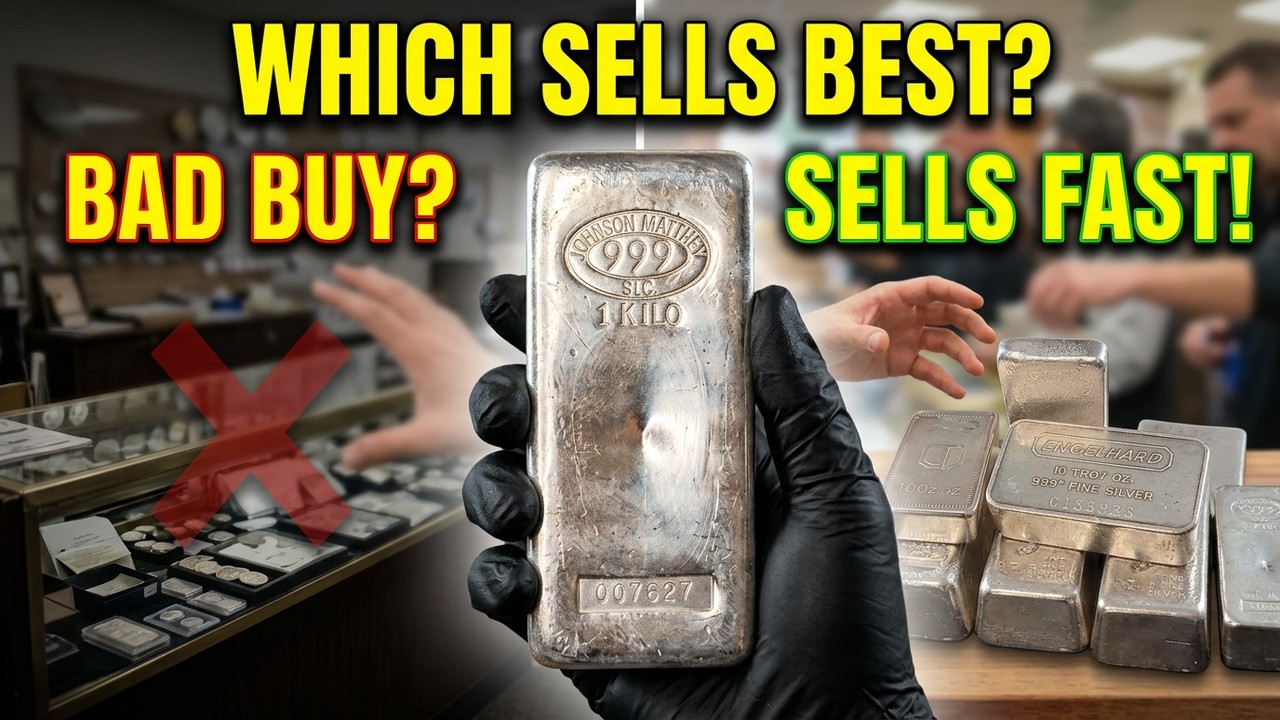 Which Silver Bar Size Actually Sells?