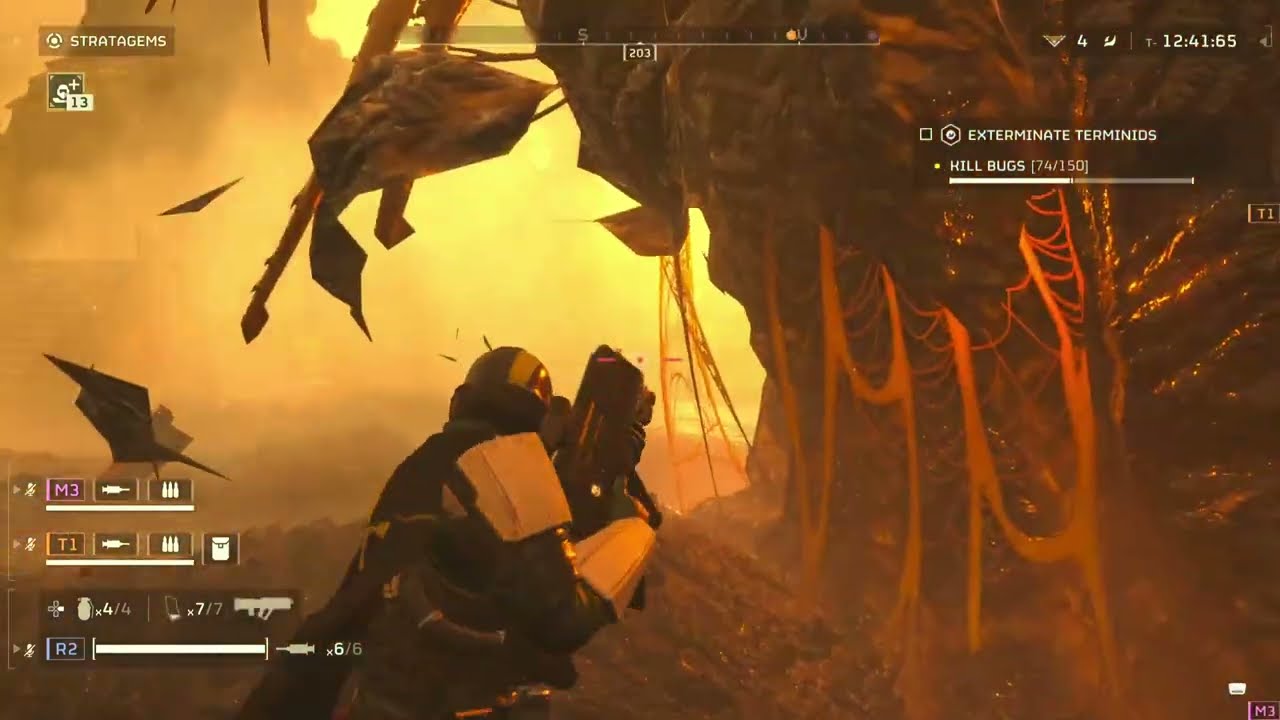 Crazy Under The Map Glitch in HellDivers 2