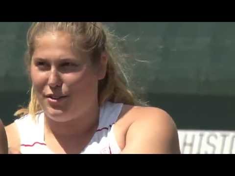 Card wins NCAA discus title, Ellenwood places in heptathlon
