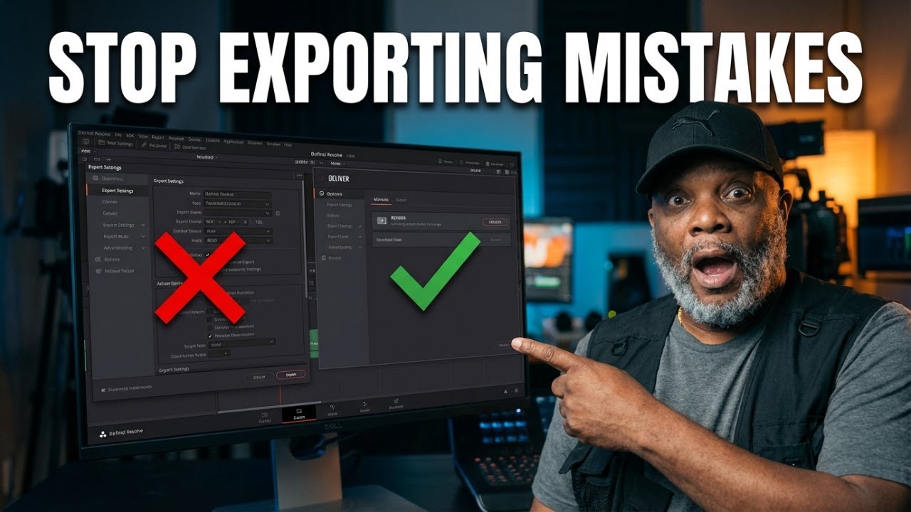 Stop ,Exporting Wrong in ,DaVinci Resolve - Do This Instead