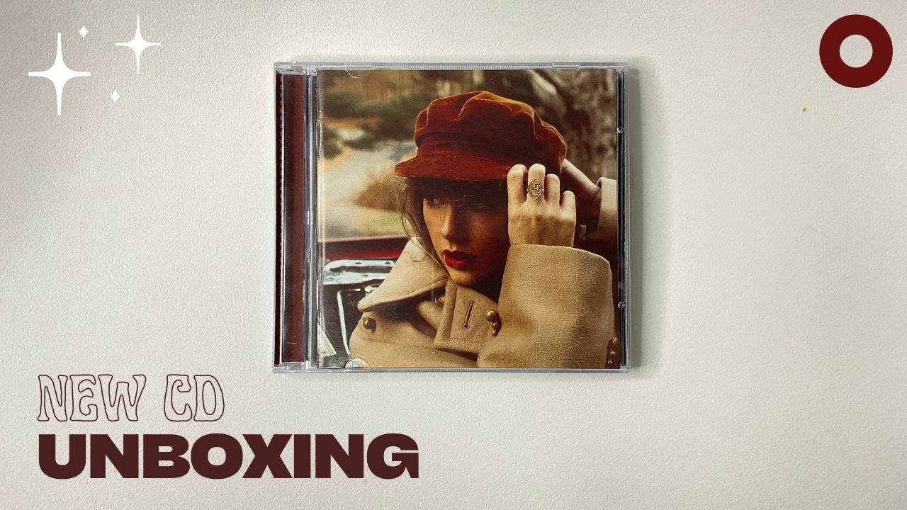 Taylor Swift - Red (Taylor's Version) CD UNBOXING
