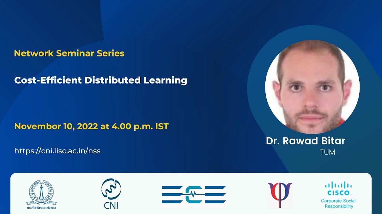 Cost-Efficient Distributed Learning | Dr. Rawad Bitar | TUM