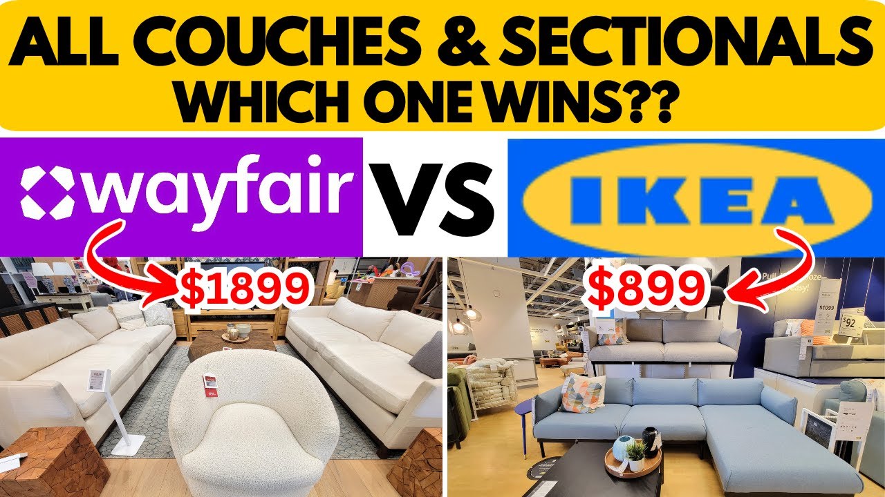 NEW WAYFAIR AND IKEA FURNITURE FINDS | SHOP WITH ME