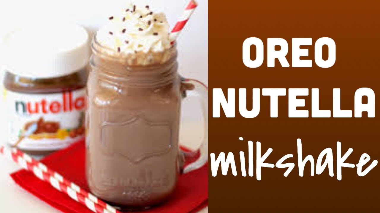 Ultimate Oreo Nutella Milkshake | Low Fat | Kids Milkshake | Two Minutes Milkshake